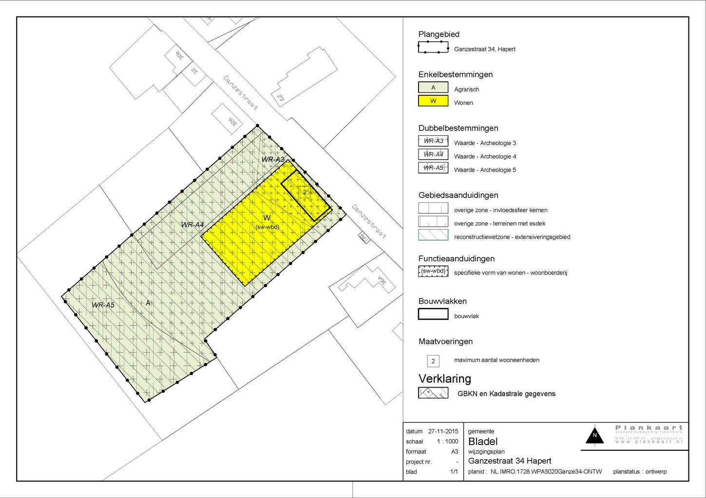 stedenbouwkundig tekenwerk – Plankaart.nl